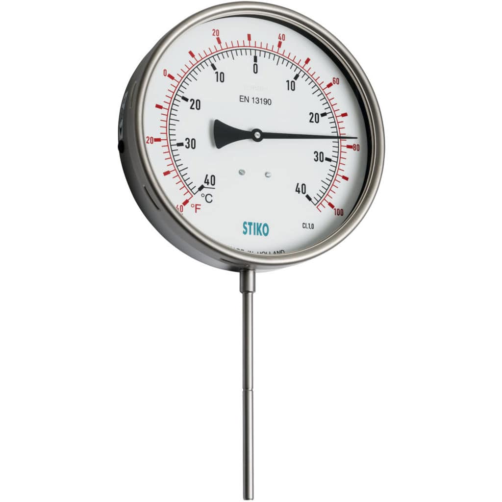 Bi-metal thermometer - TXR063XA - STIKO - analog / insertion / fixed