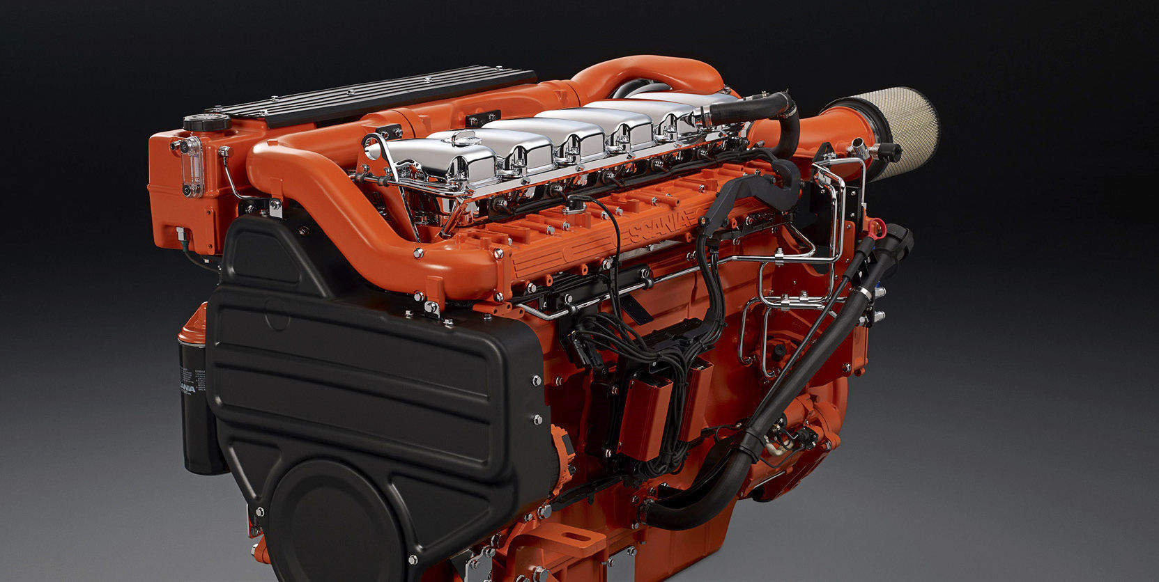 Diesel engine - DI13 070M - SCANIA Industrial & Marine Engines - 6 ...