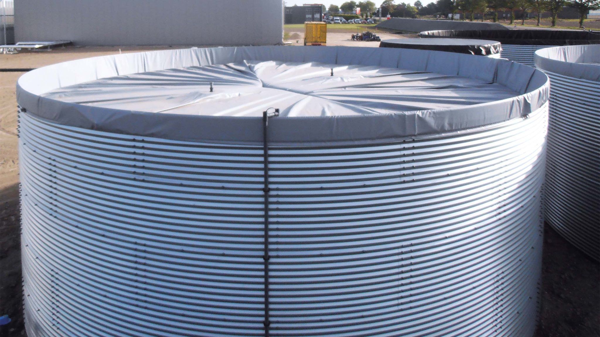 Reservoir floating cover - Lp-dek - Albers Alligator