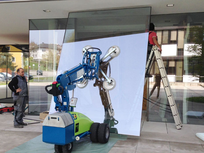 Mini crane with suction cup - Winlet 600 - GMV Handling A/S - mobile ...