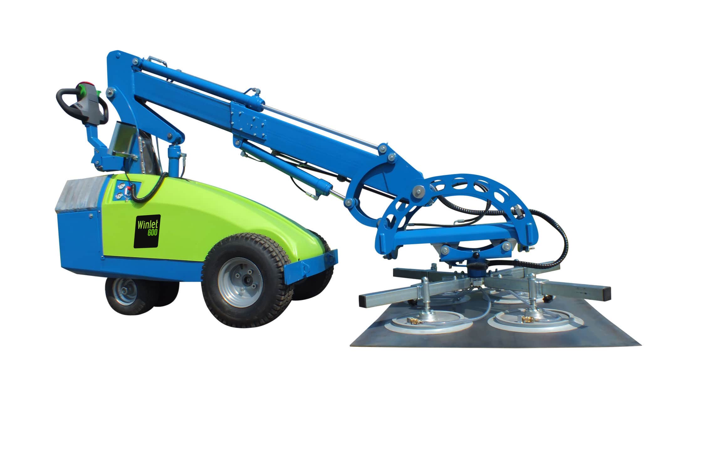 Mini crane with suction cup - Winlet 600 - GMV Handling A/S - mobile ...