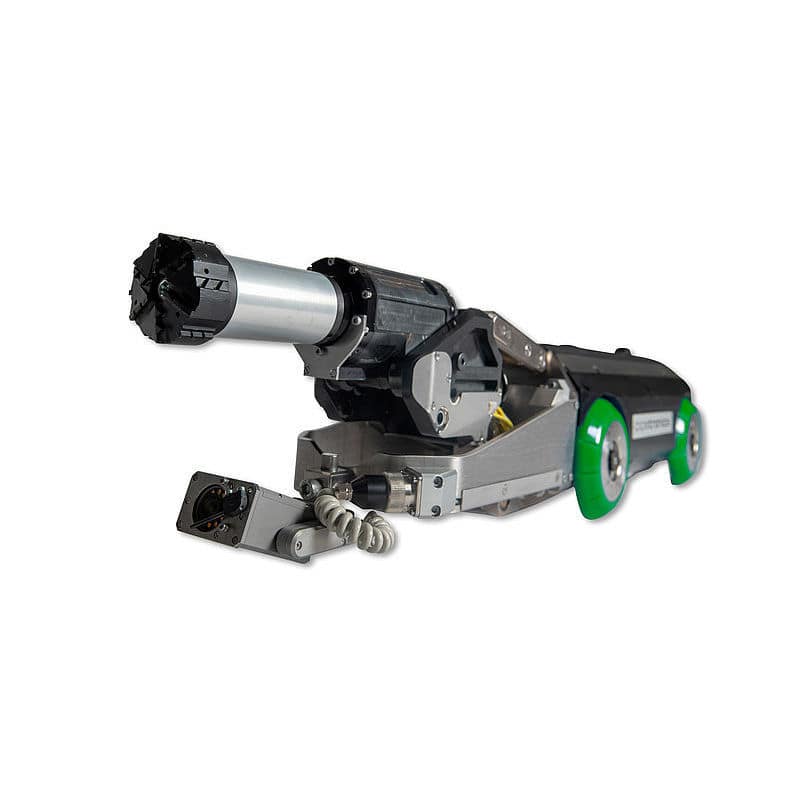 Electric sewer milling robot - eCutter - Pipetronics GmbH & Co. KG