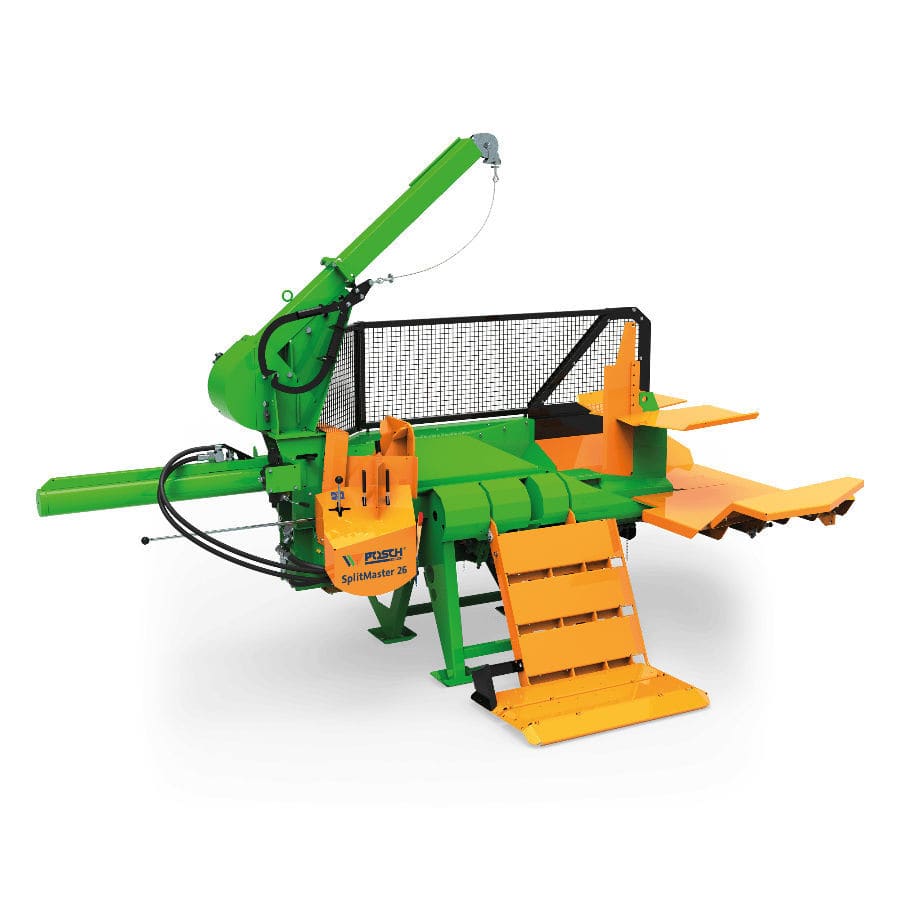 Horizontal log splitter - SplitMaster 26 series - POSCH Gesellschaft m.b.H.