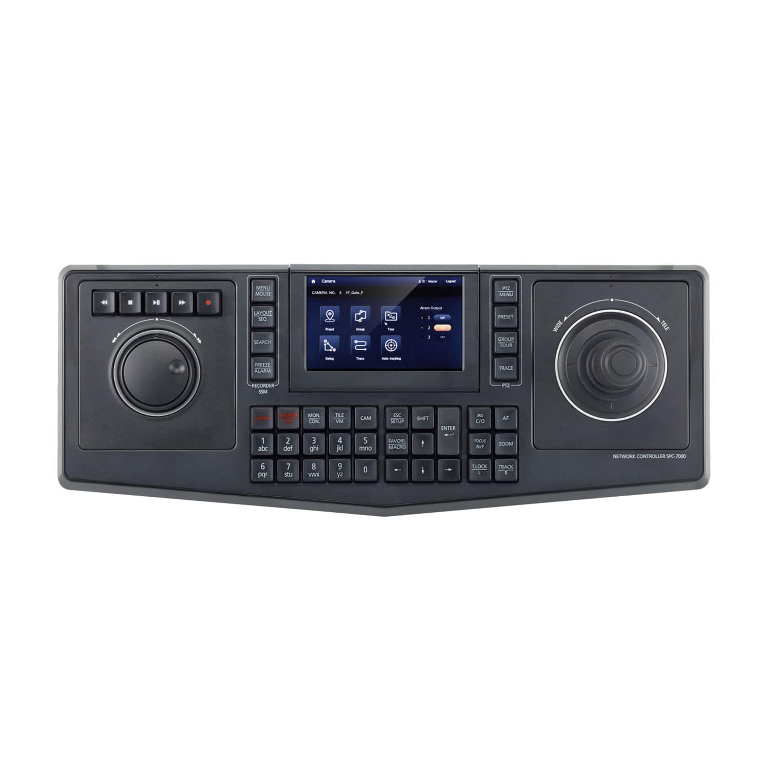 Desktop keyboard - SPC-7000 - Hanwa Techwin Europe - with mechanical ...