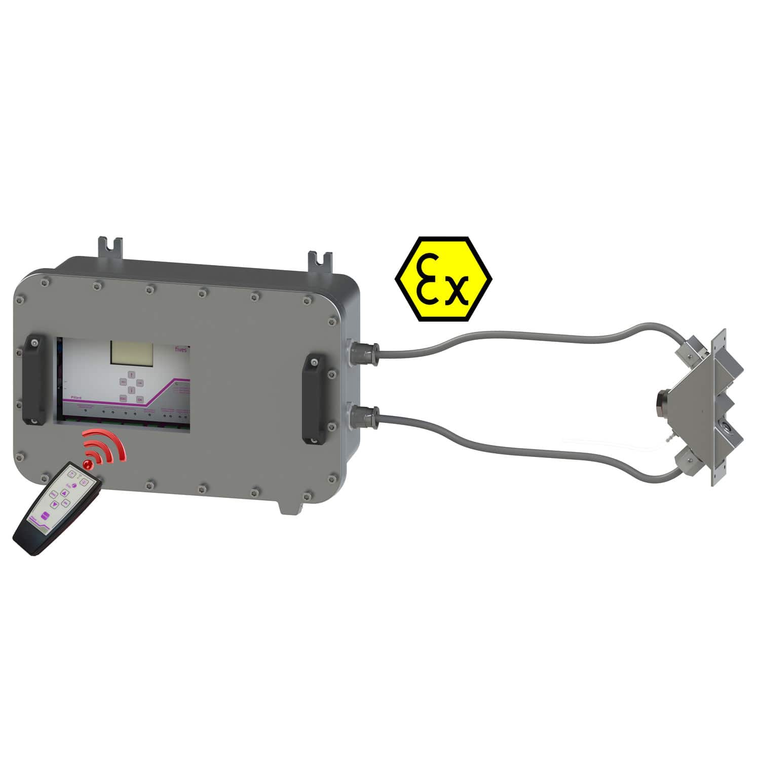 Dust detector - Opastop® GP4000H-EX - FIVES PILLARD - LED / beam ...