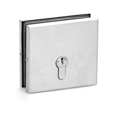Key lock - PL 55 - Geze GmbH - for swing doors / stainless steel