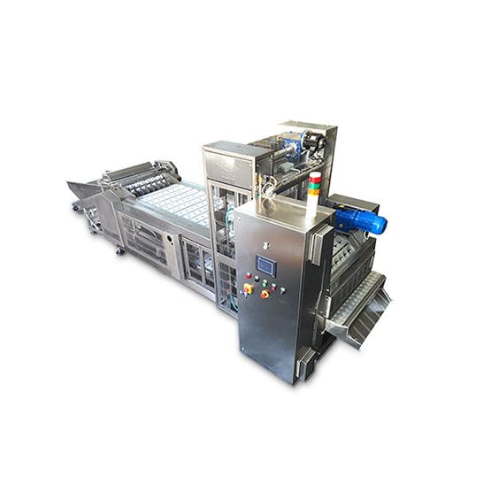 Peach pitting machine - K8-16 - O.M.I.P. Food Processing Machinery