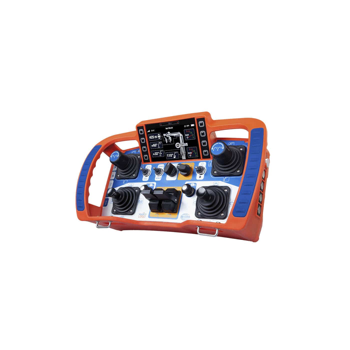 Radio control - technos E - HBC-radiomatic - joystick / for flexible ...