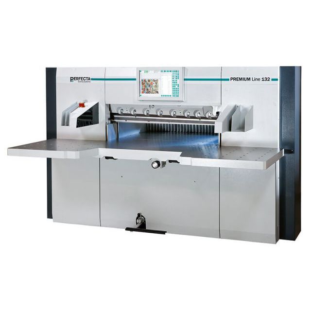 Digital display paper cutter - 132 PREMIUM Line - perfecta - high-speed ...