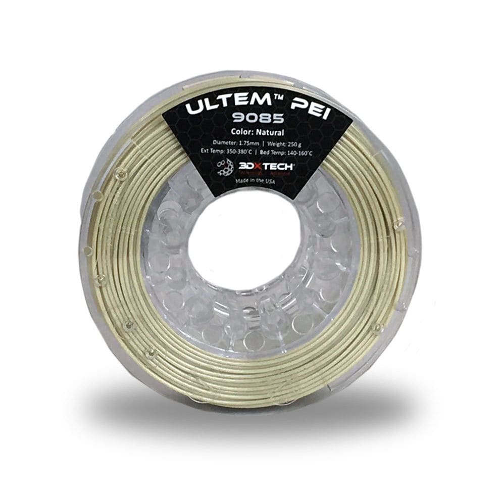 3D printer PEI filament - Ultem™ 9085 - 3DXtech - 1,75 mm / 2,85 mm / white
