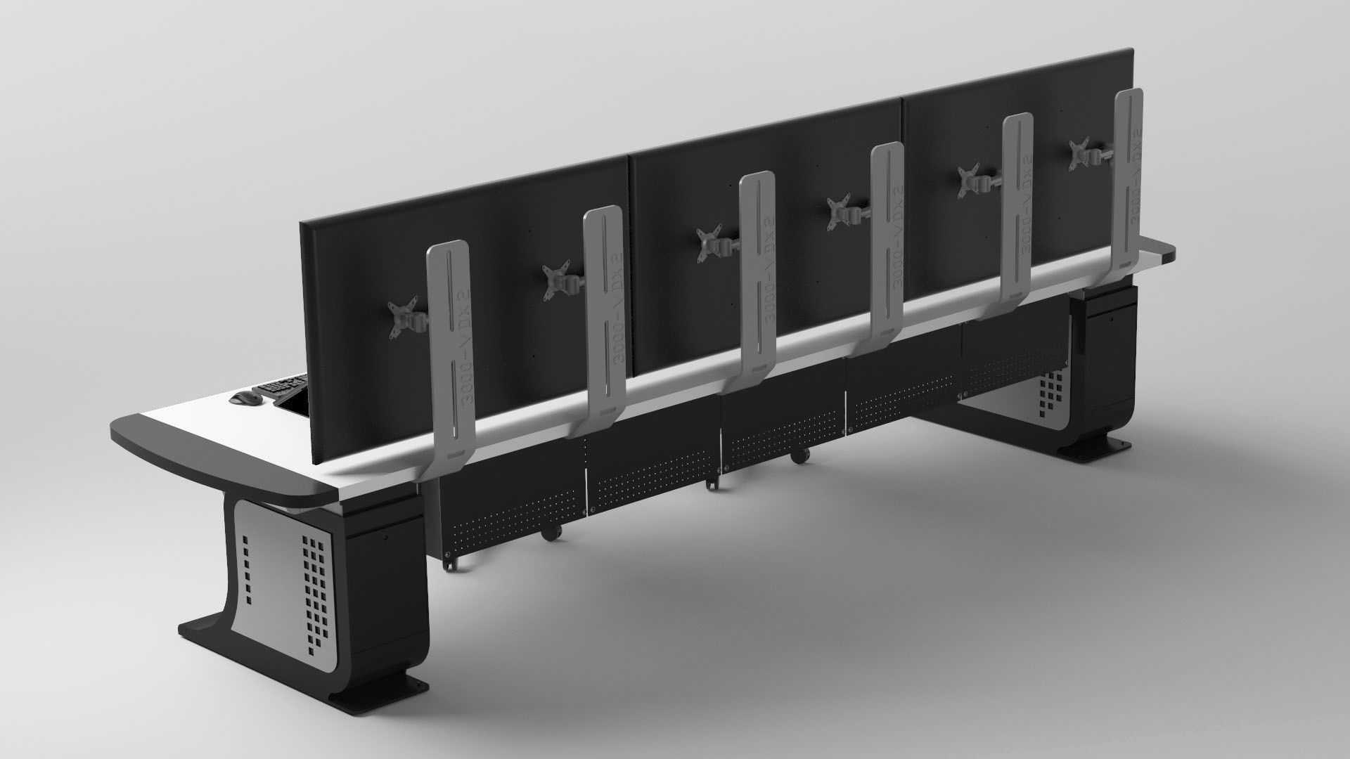Control room workstation / ergonomic / modular - Karma2 series - Bosco srl