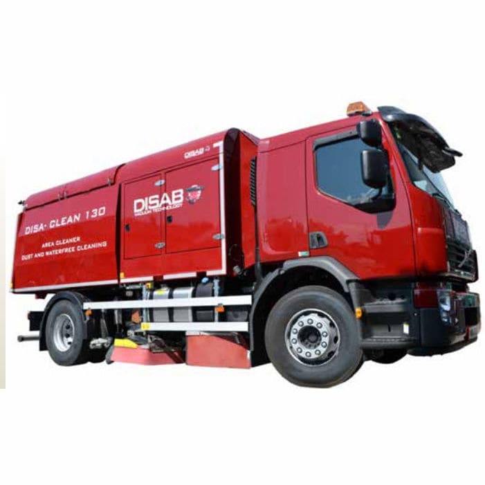 Truck-mounted suction sweeper - DISA-CLEAN 130 - DISAB Vacuum ...