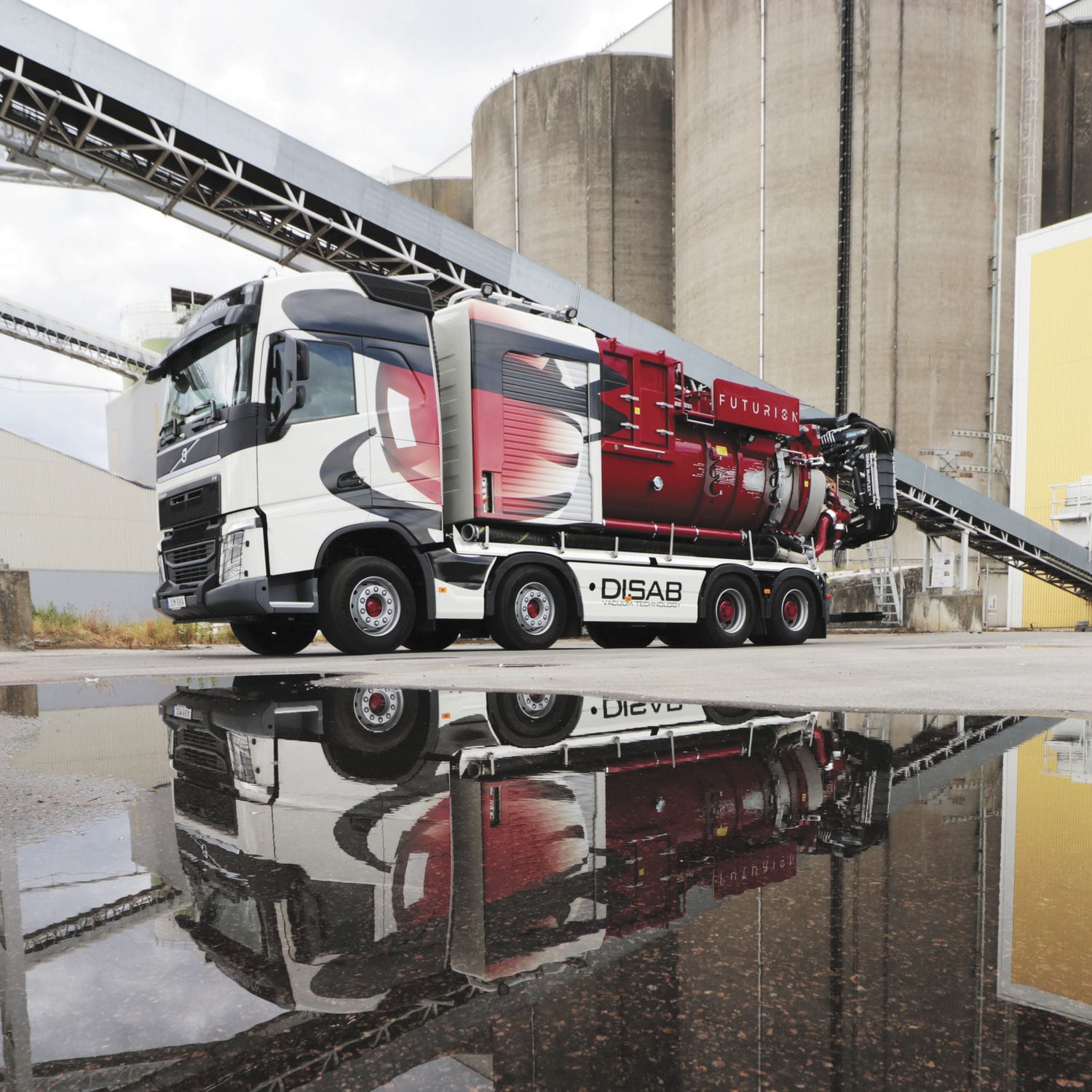 Vacuum-loader truck - DISAB Futurion™ Q - DISAB Vacuum Technology - 4 ...