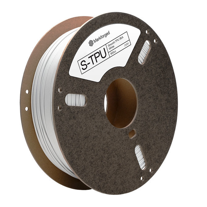 3D printer TPU filament - 95A - Markforged - black / white / flexible