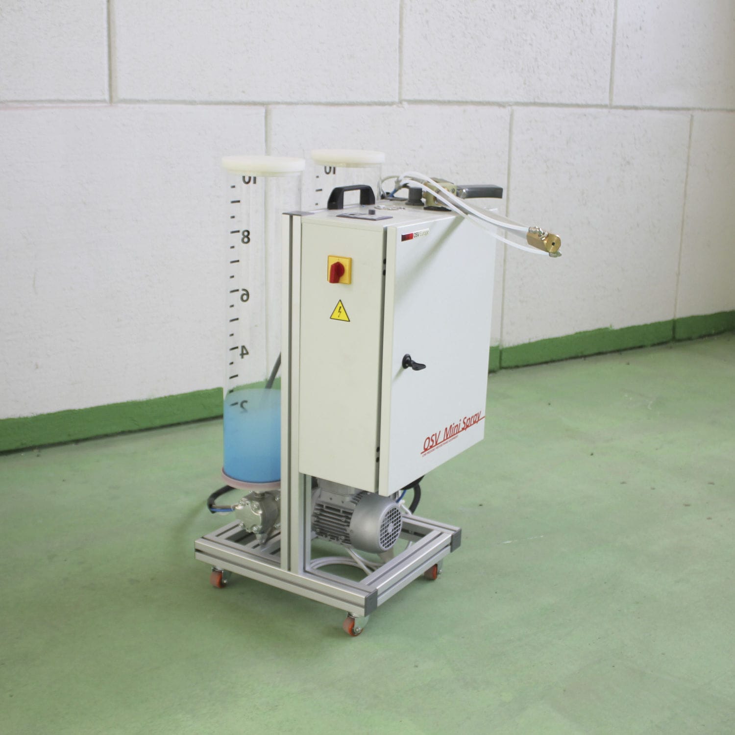 Silicone mixer-dispenser - Mini Spray - OSV - with piston pump ...