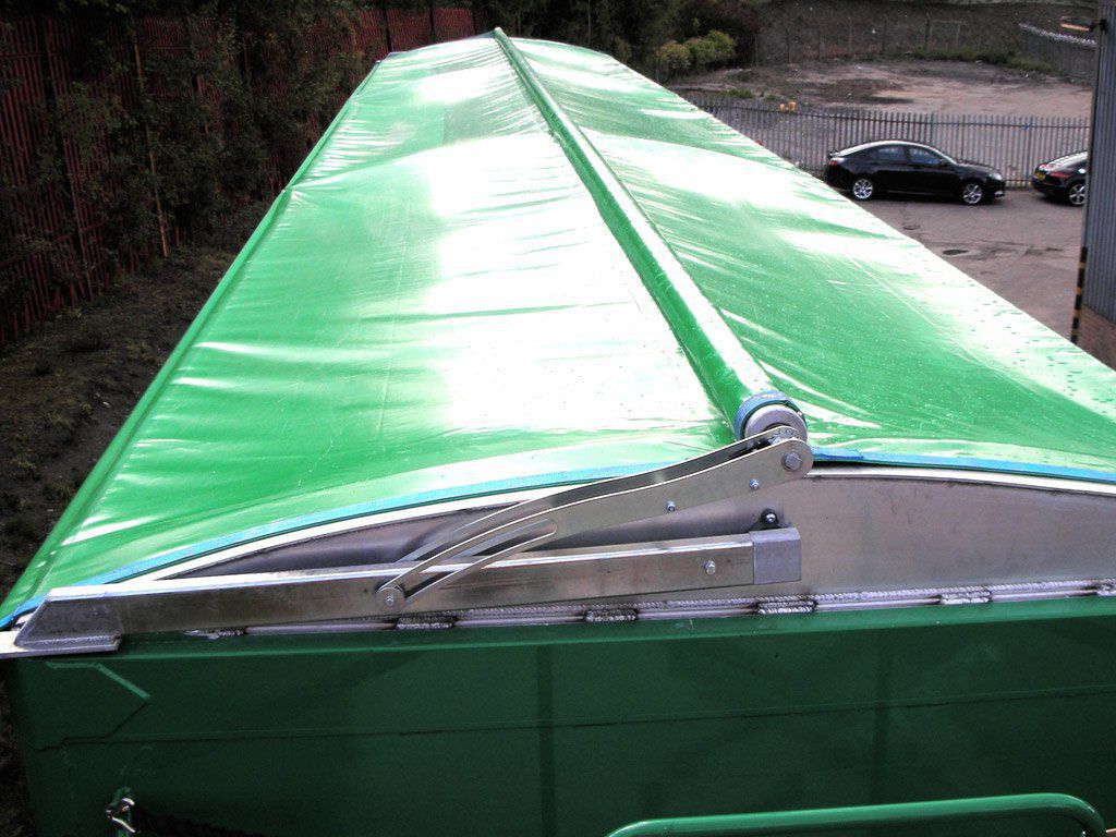 Electro-hydraulic tarpaulin system - STS - Transcover