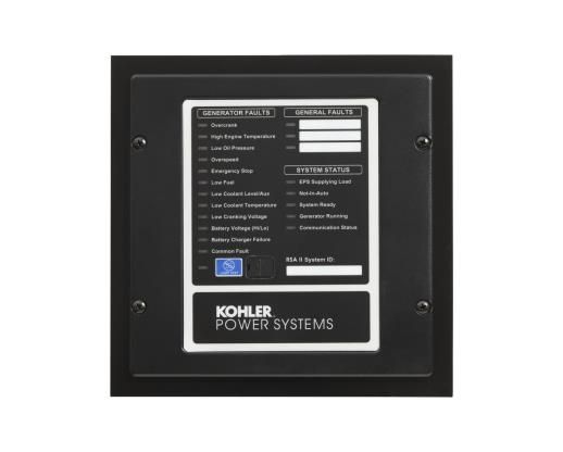 Alarm annunciator - RSA II - KOHLER POWER SYSTEMS