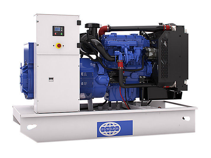 Diesel generator set - P26-3S - FG WILSON - single-phase / stationary ...