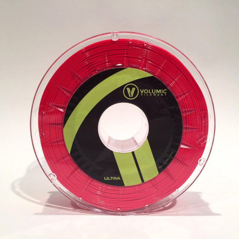 3D printer ABS filament - ABSV663 - Volumic - 1,75 mm / 2,85 mm / red