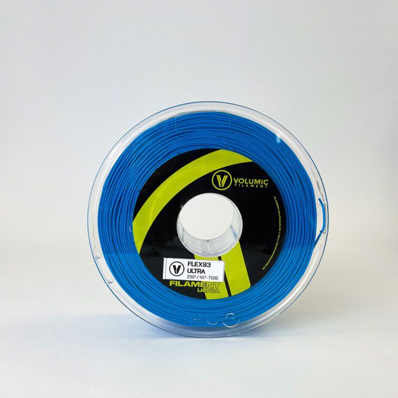 3D printer TPU filament - FLXV1068 - Volumic - blue / flexible