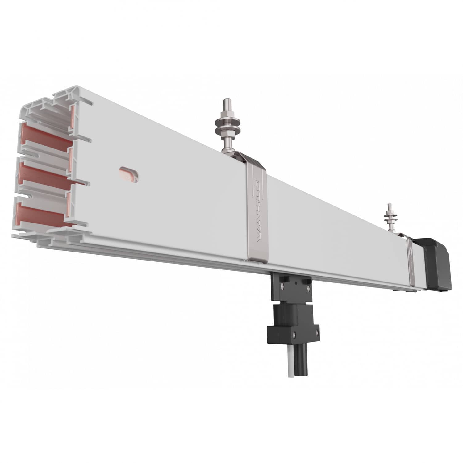 Security conductor rail - MKH - VAHLE - PVC / copper / insulated