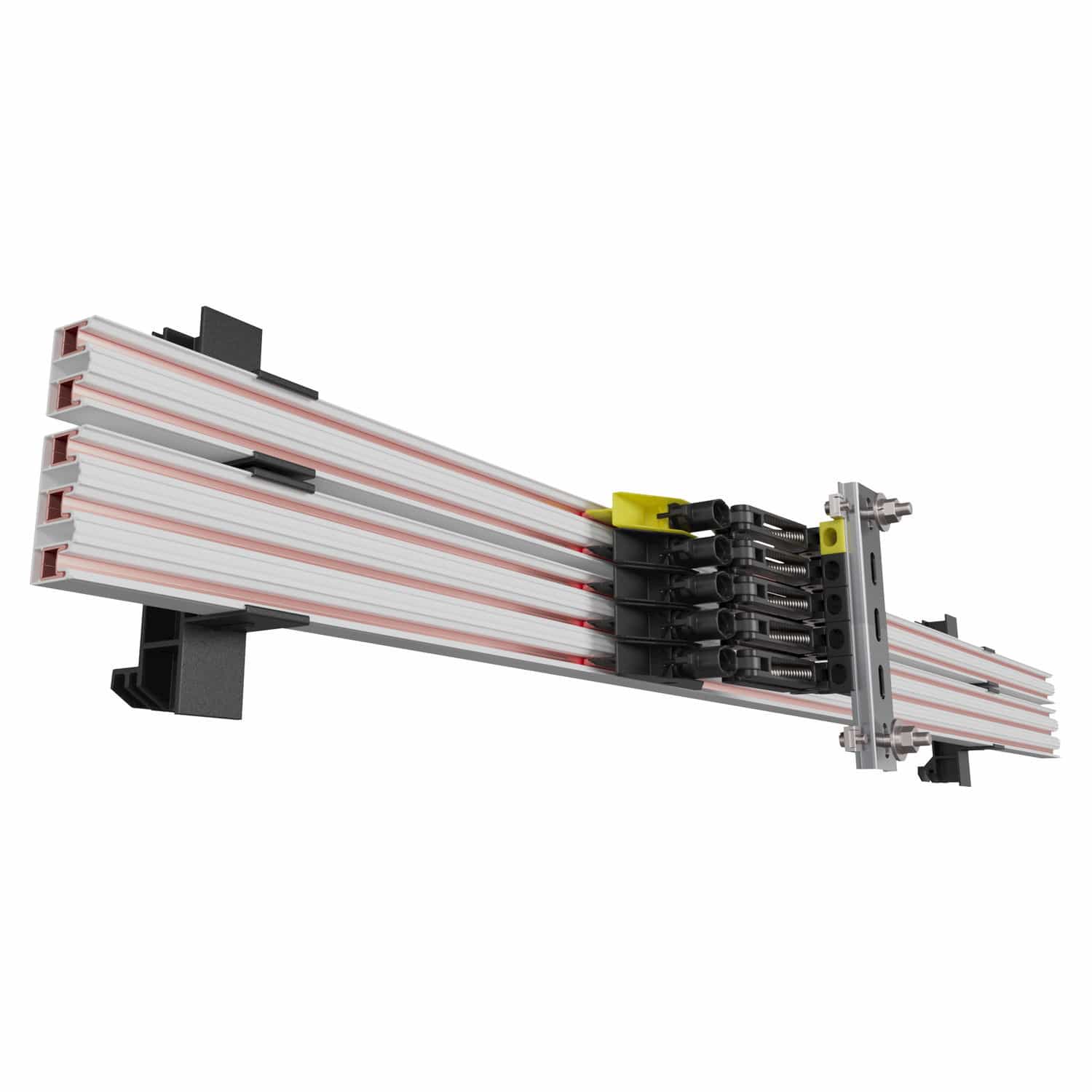 Compact conductor rail - VCL - VAHLE - plastic / copper / steel