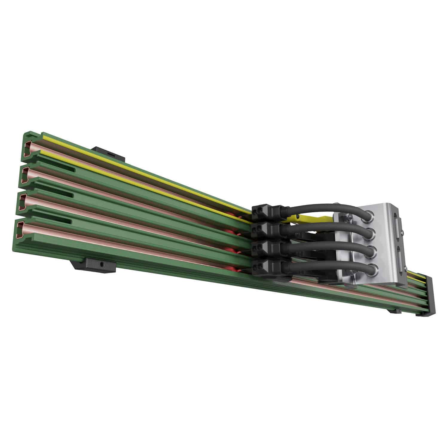 Compact conductor rail - VKS - VAHLE - PVC / copper / insulated