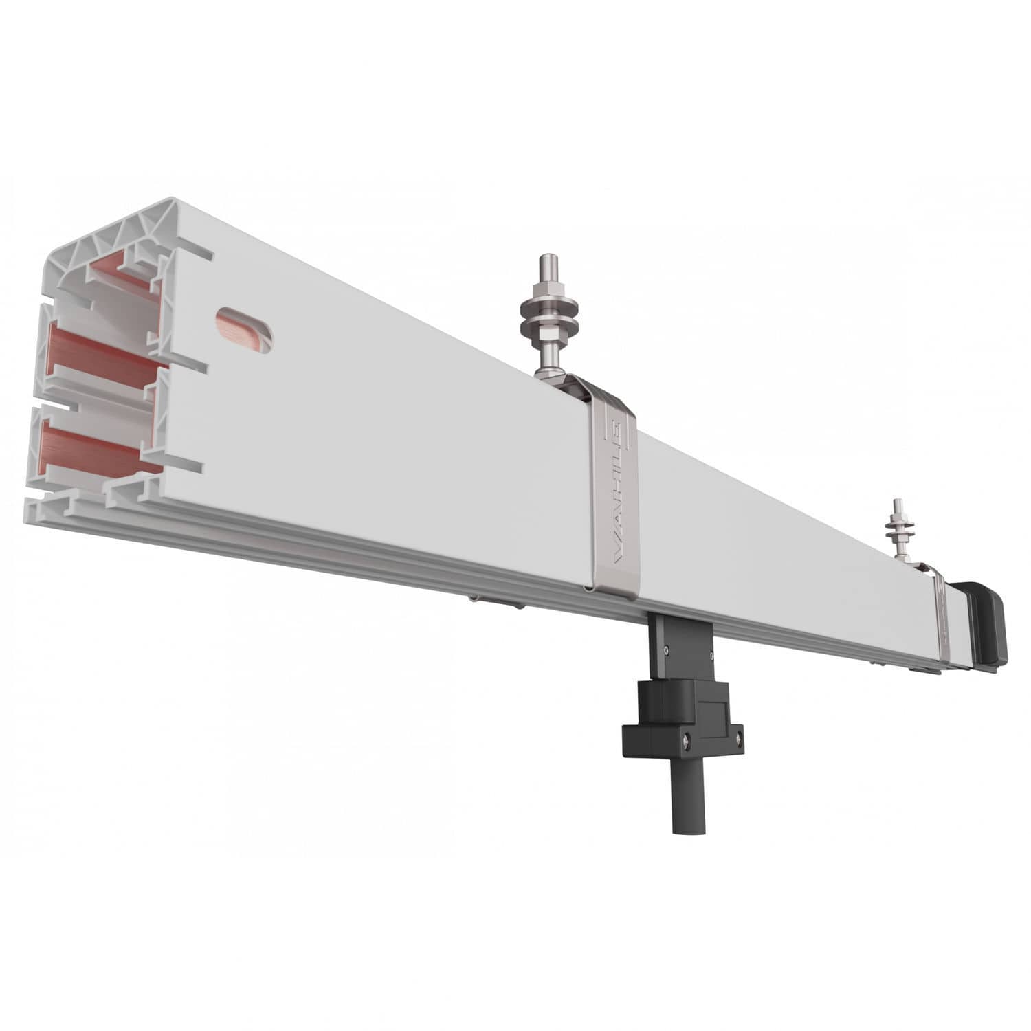 PVC conductor rail - KBH - VAHLE - copper / insulated / power