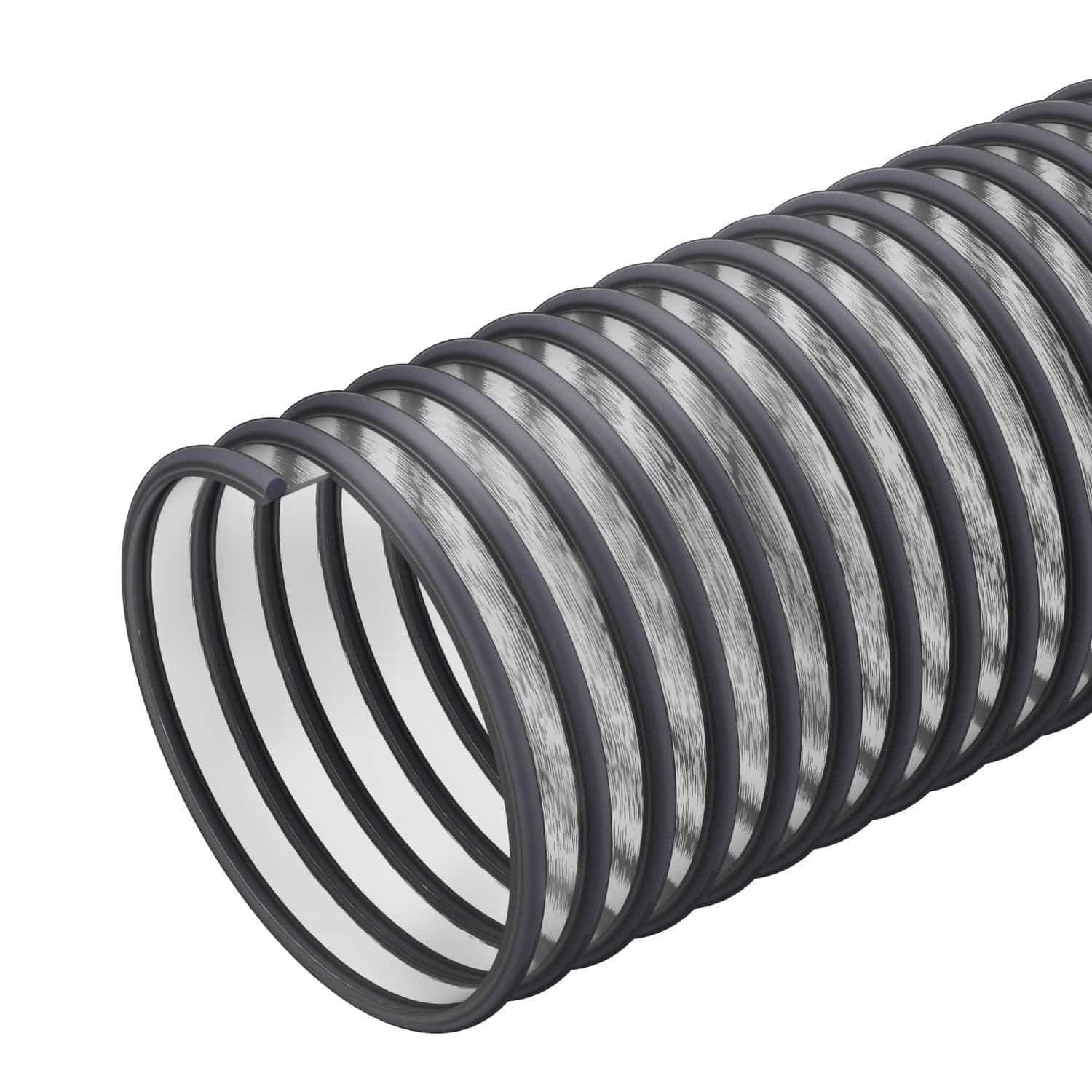 Reinforced hose - EOLO PU EST - IPL SPA - for bulk materials / for ...