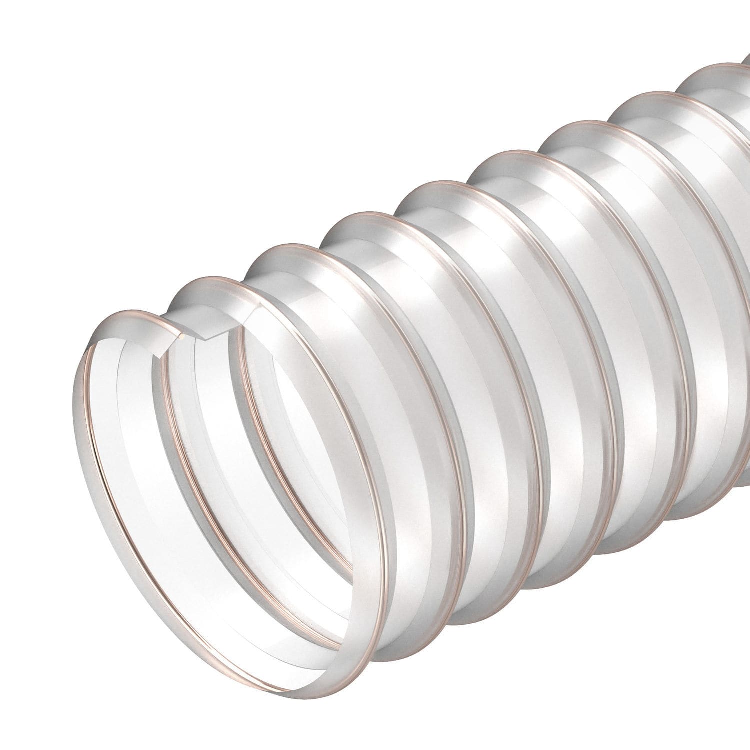 Flame-retardant hose - VULCANO® 09 AF - IPL SPA - for bulk materials ...