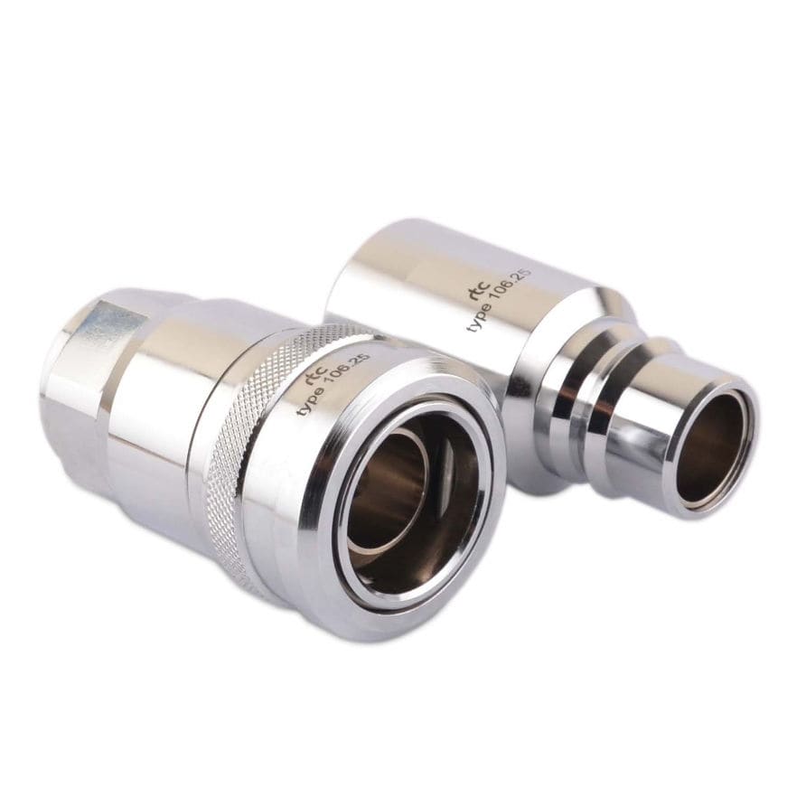 Hydraulic fitting - 106 series - RTC Couplings GmbH - quick / brass ...