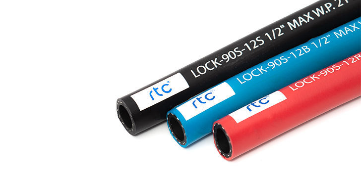 Water hose - LOCK-90S - RTC Couplings GmbH - for air