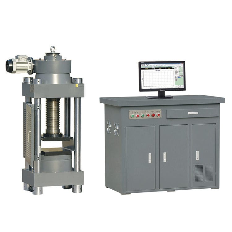Compression test machine - YAW-3000D - Jinan Hensgrand Instrument Co ...