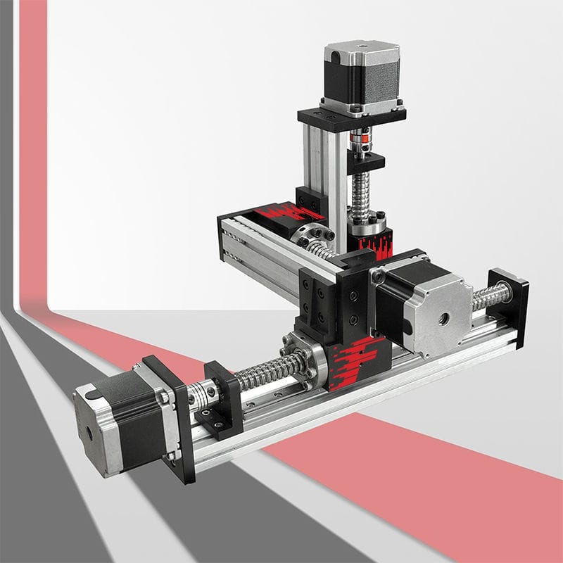 Profile linear axis - FSK40 - FUYU Technology - ball screw / double ...
