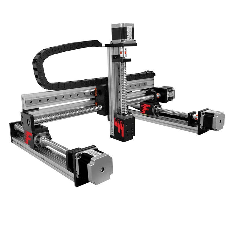 Linear positioning table - FSL40XYZ-L - FUYU Technology - motorized / multi-axis / compact