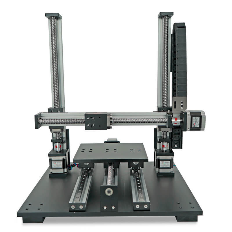 Vertical positioning table - FSK40IS-T - FUYU Technology - XYZ / motorized / multi-axis