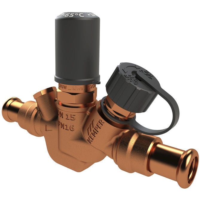 Diaphragm valve - 143 22 series - Kemper Olpe GmbH - hydraulic ...