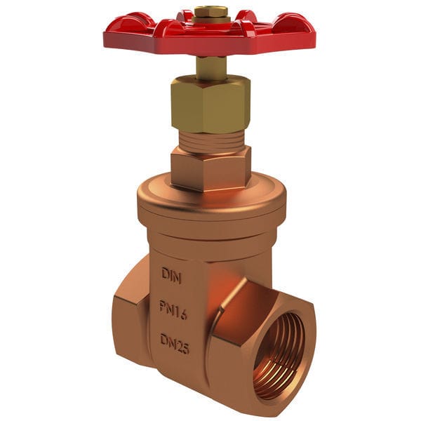 Gate valve - 200 00 series - Kemper Olpe GmbH - with handwheel / female ...