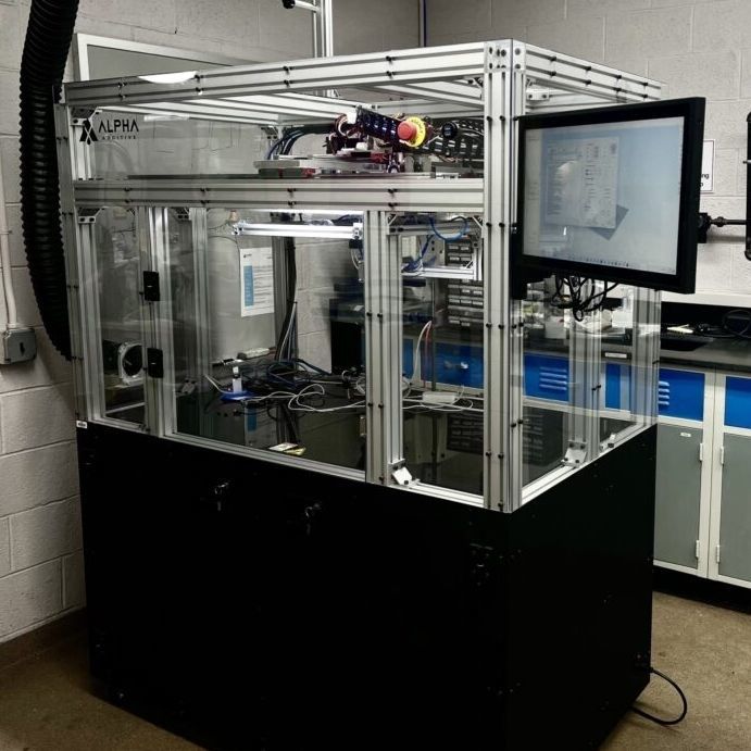 Metal 3D printer - MKII.quad-500 - Alpha Additive LLC - multi-material ...