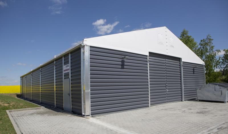 Temporary warehouse - pol-plan - storage
