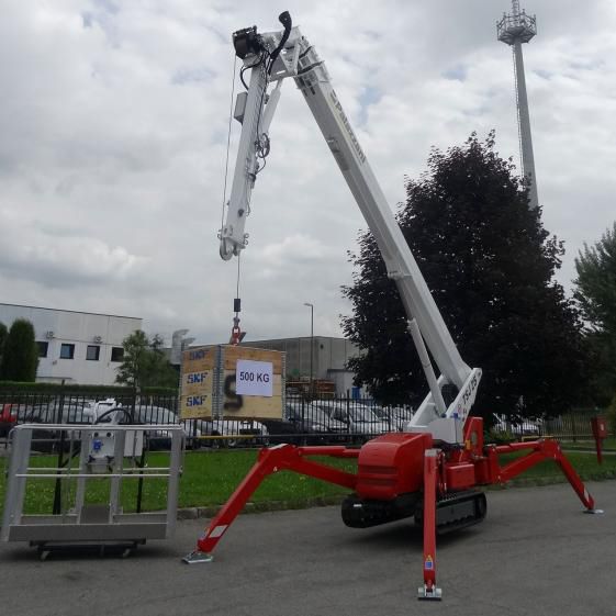 Crawler spider crane - TSJ 25 - Palazzani industrie S.p.A. - telescopic ...