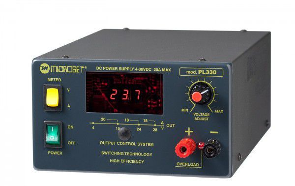 AC/DC power supply - PL 430 - Microset - adjustable / switching ...