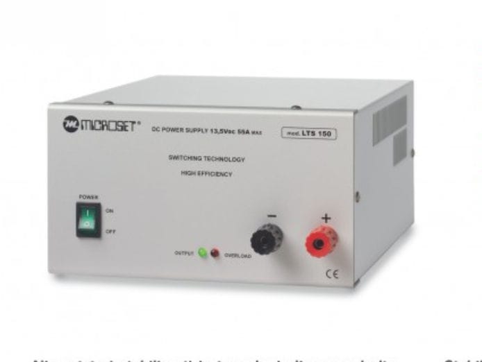 Tabletop power supply - LTS 150 - Microset - AC/DC / stabilized / switching