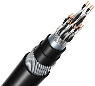 Industrial control cable - EN 50288-7 - LEONI - stainless steel ...