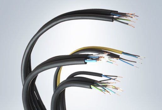 Power cable - Rubber cables - LEONI - insulated / multi-strand / copper