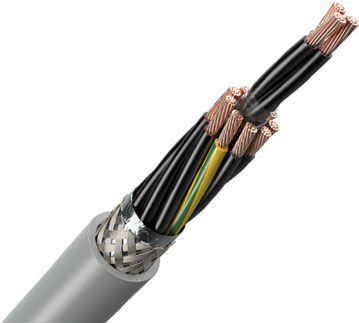 Power cable - LEONI - data / shielded / multi-strand