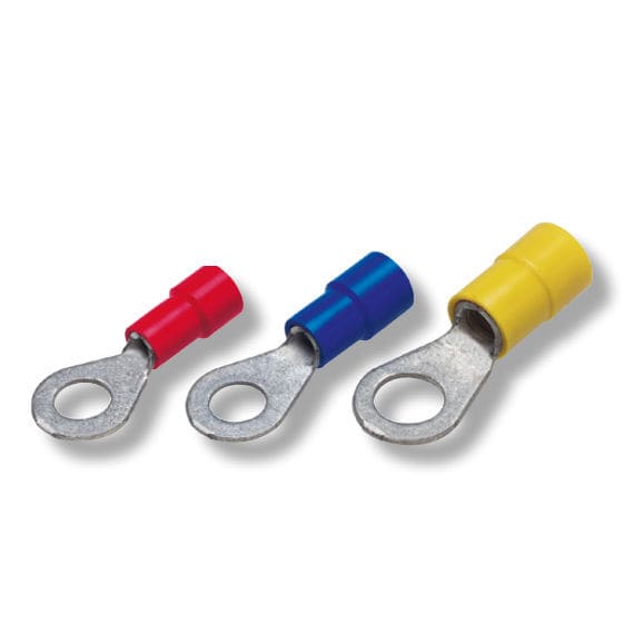 Ring solderless terminal - 010 series - Druseidt - tubular / insulated ...