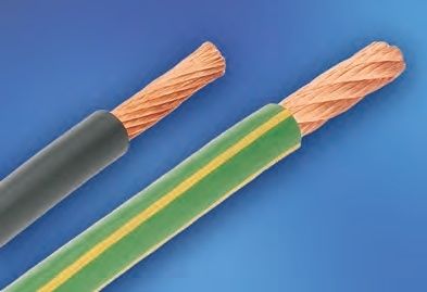 Insulated electrical wire - 15100 - Druseidt - copper / PVC / flexible