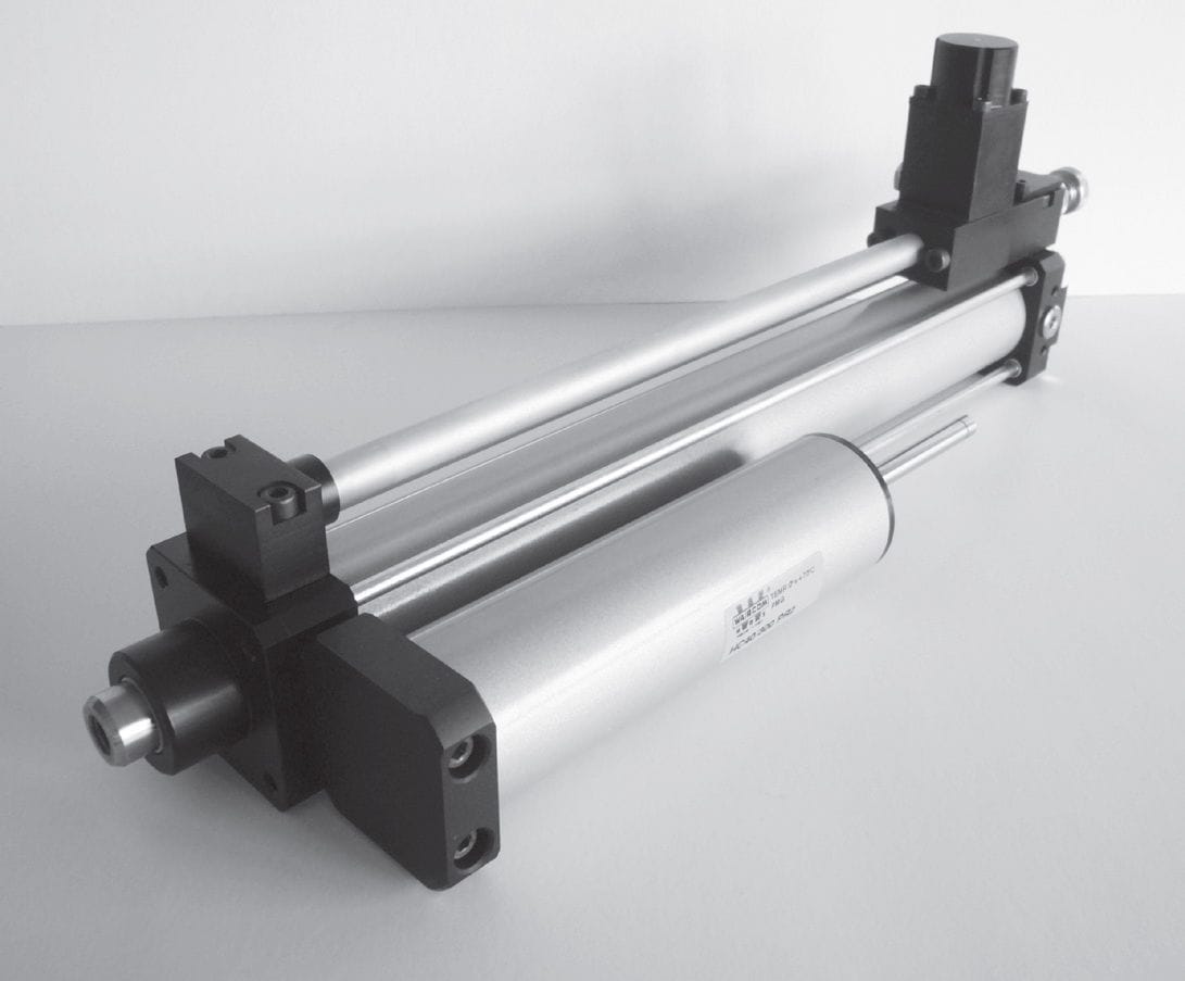Pneumatic cylinder - HS series - Waircom - double-acting / steel / ISO ...