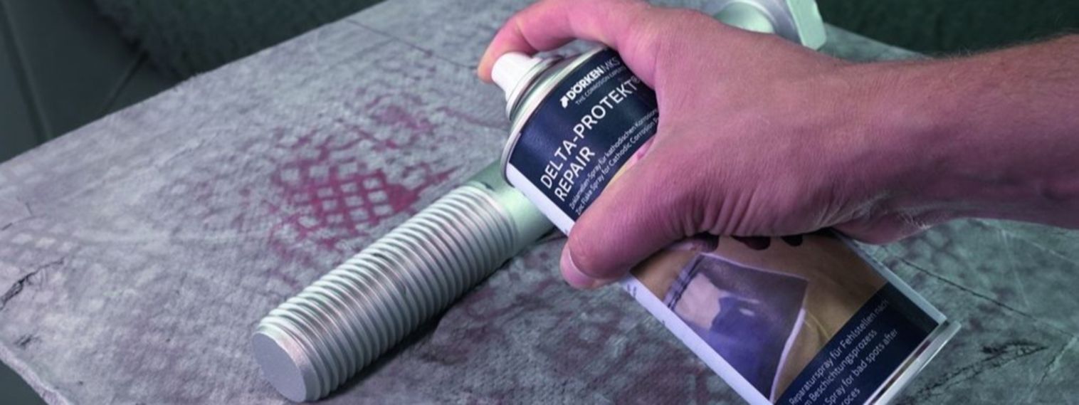 Zinc coating spraying - DELTA-PROTEKT® REPAIR - DORKEN MKS - agriculture